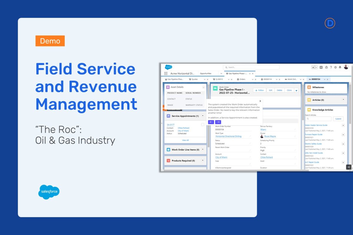 Demos | Field Service Management | Salesforce | Diabsolut