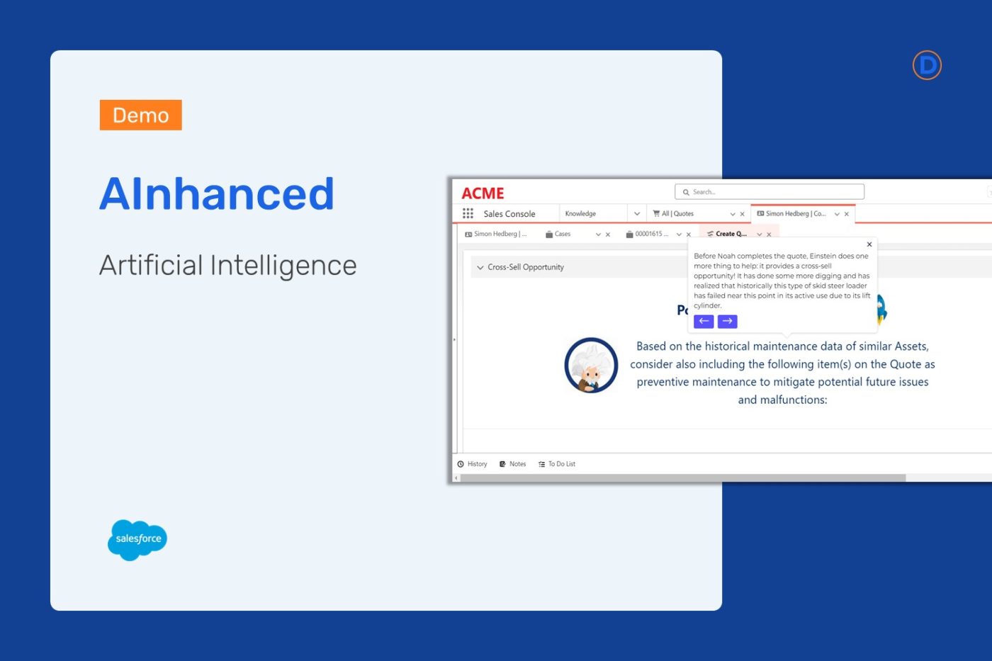 Demos | Field Service Management | Salesforce | Diabsolut