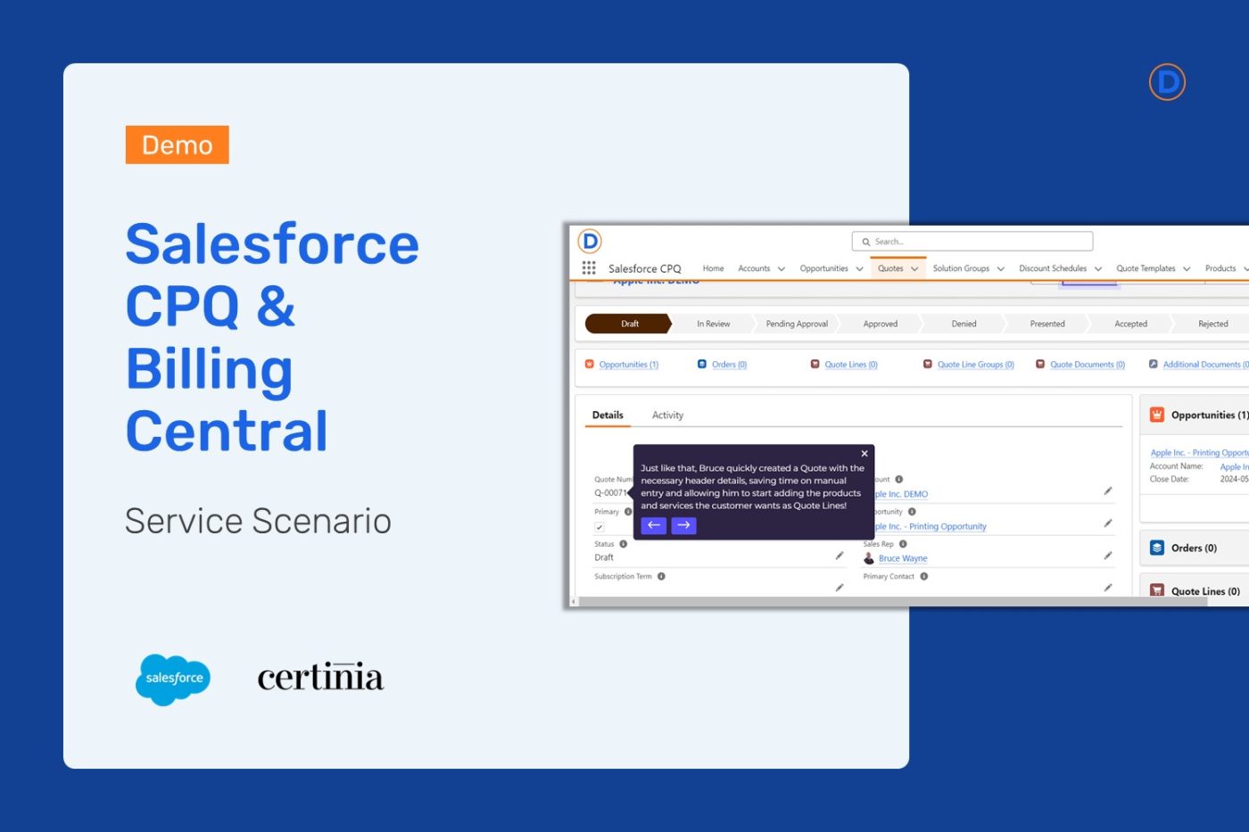 Demos | Field Service Management | Salesforce | Diabsolut
